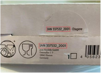 Wie finde ich meine IAN Nummer?