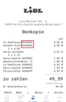 Wie finde ich meine IAN Nummer?